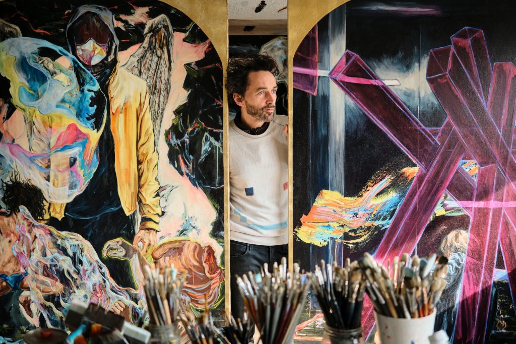 Mathieu Boisadan expose Le Vent enflamme la roche - poly.fr